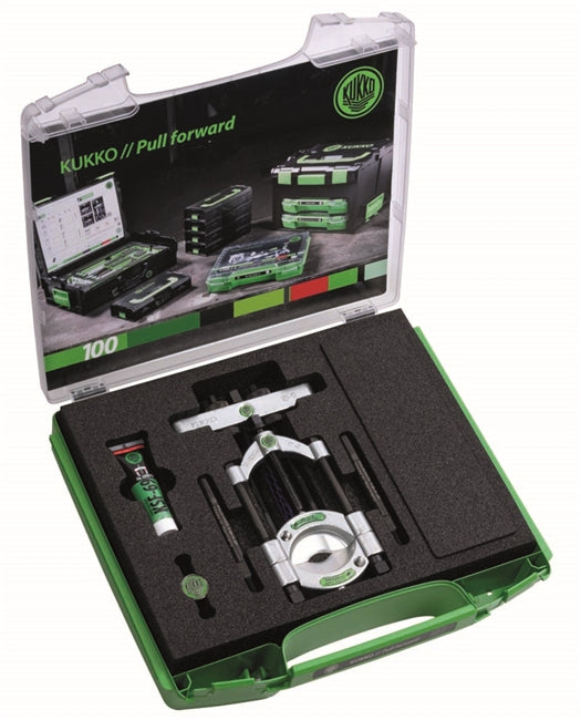 Kukko 17-K Separating-Set with Quick Clam Ping Pressure Spindle Dia. 3/8 Up To - 2 3/8 / 9 7/8 ...