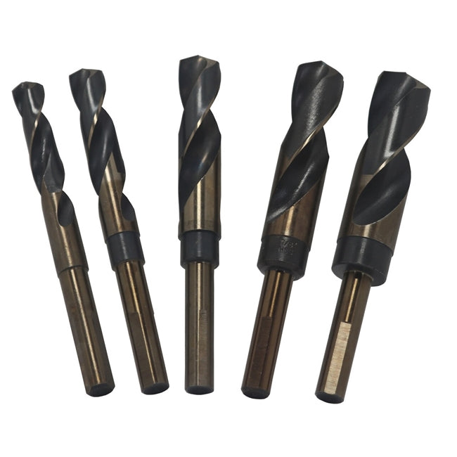 Drill America POUKFDRSD 9/16"-1" 5 Piece HSS Black & Gold KFD Reduced ...