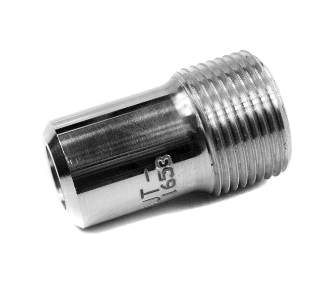 Everblast UT-4 Tungsten Carbide Short Straight Nozzle # 4 w/ Aluminum ...
