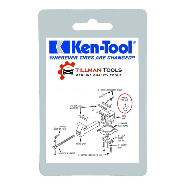 Ken Tool 14651U Main Vise Nut for KT4650, KT4800 – Tillman Tools LLC