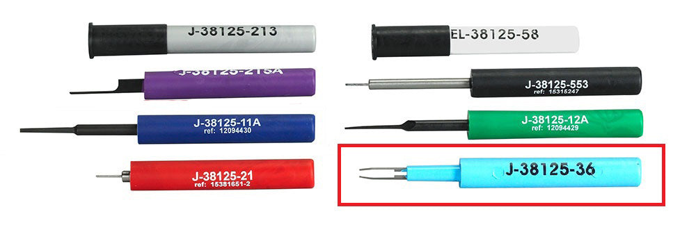 General Motors GM-38125-36 Tyco 280 Terminal Release Tool – Tillman ...