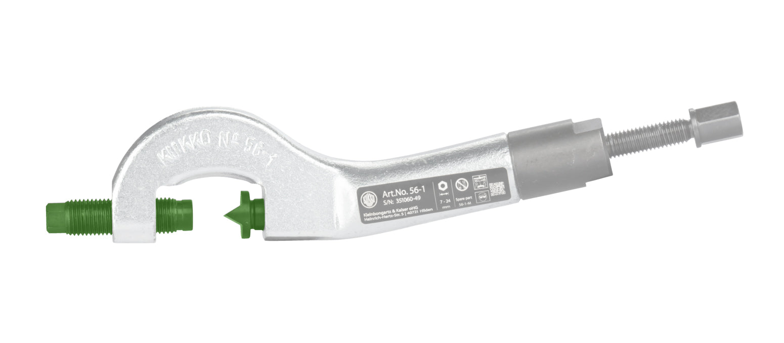 Kukko 56-1M Replacement splitter chisel for single-edge, grease hydrau ...