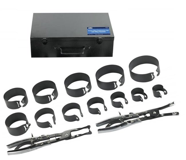 Motorcycle Piston Ring Compressor Set with Ring Expander 4840 â ...