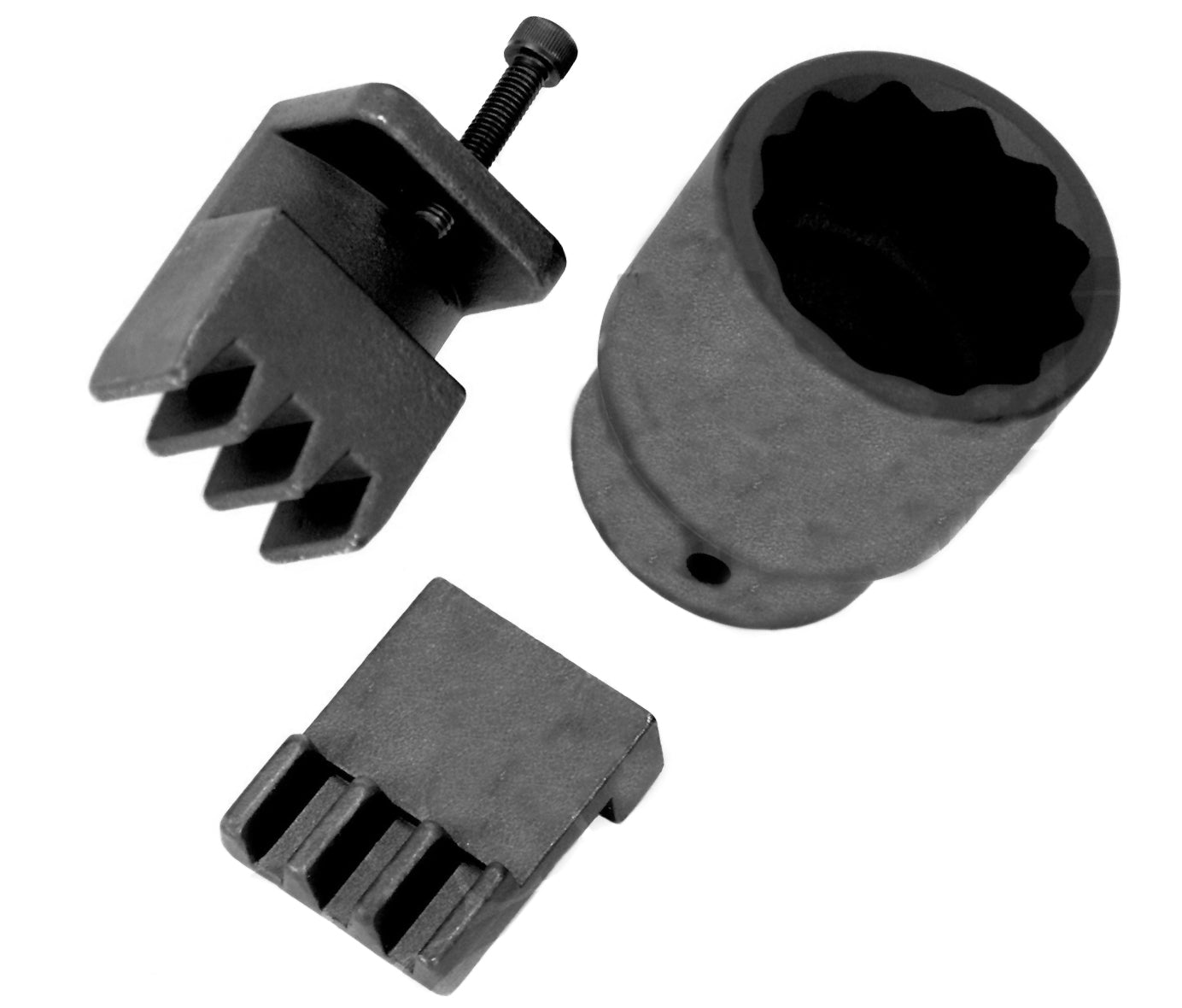 GM Duramax J-44643-KIT Flywheel Holding Tool Kit w/Socket Alt ...