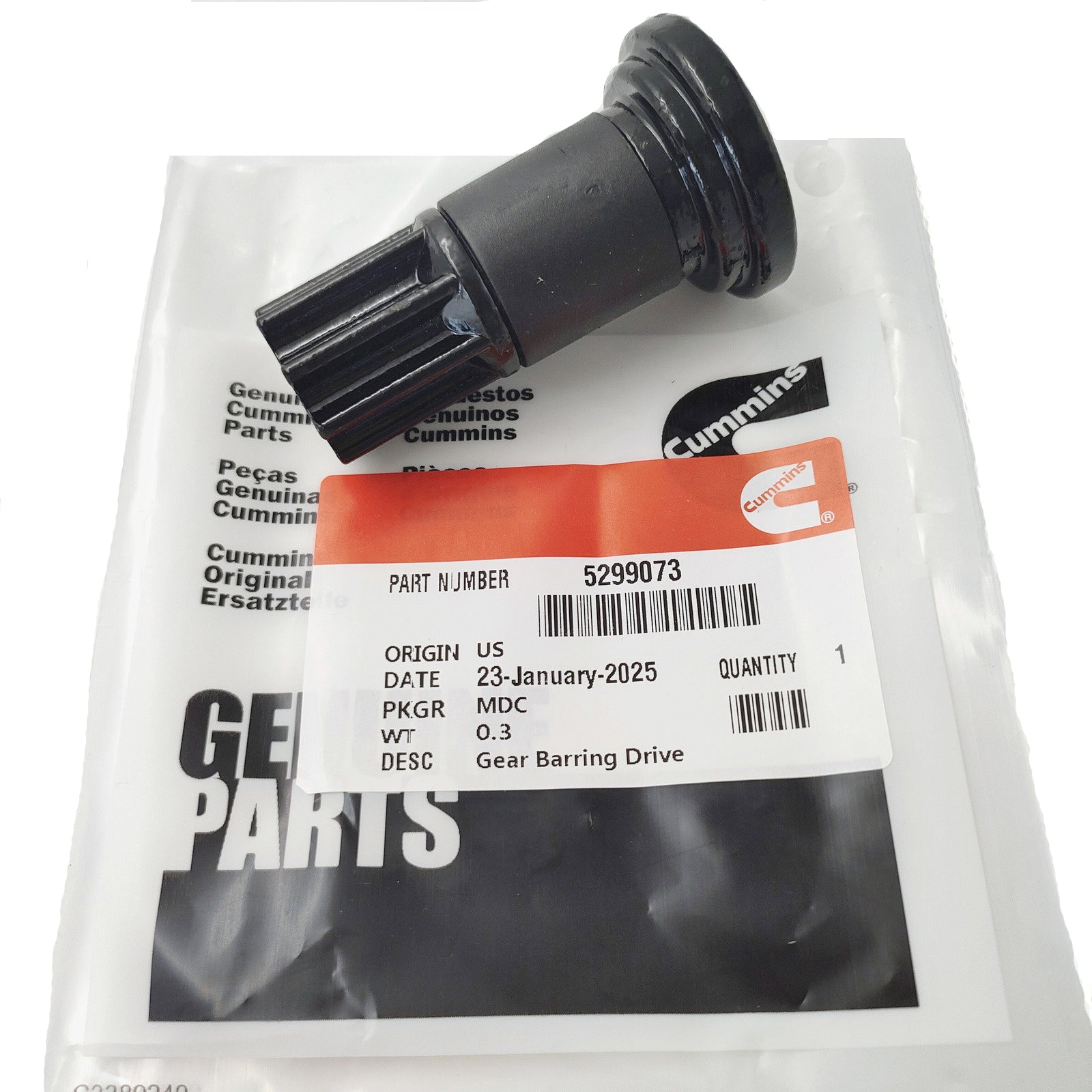 Genuine Cummins 5299073 Engine Barring Rotating Socket – Tillman Tools LLC