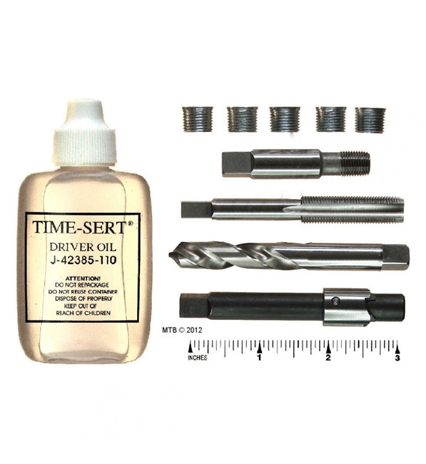 Time-Sert 0127 1/8-27 Taper Pipe Thread Repair Kit - Tillman Tools ...