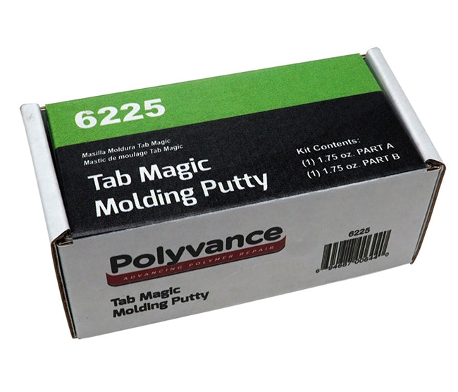 Plastic Repair Putty, Tab Magic Molding Putty Kit Polyvance 6225 ...